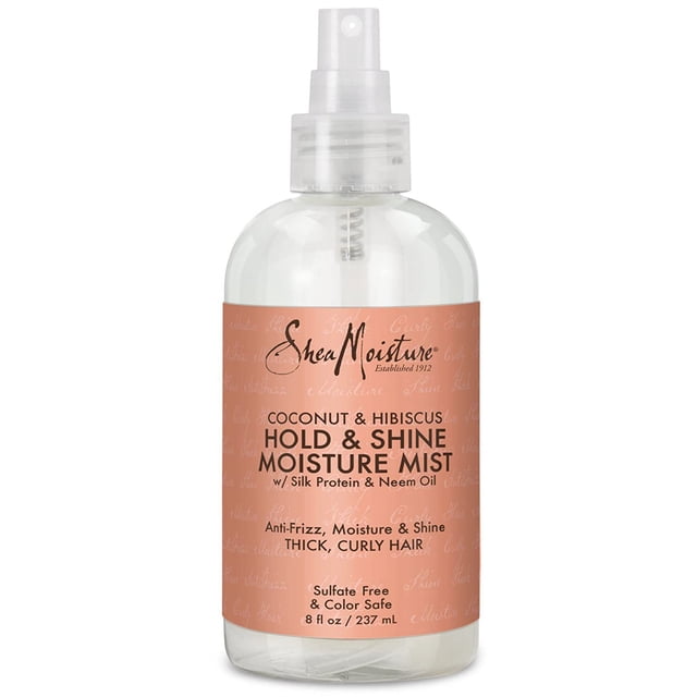 SheaMoisture Hold & Shine Mist - Non-greasy spray for salons - Walmart ...