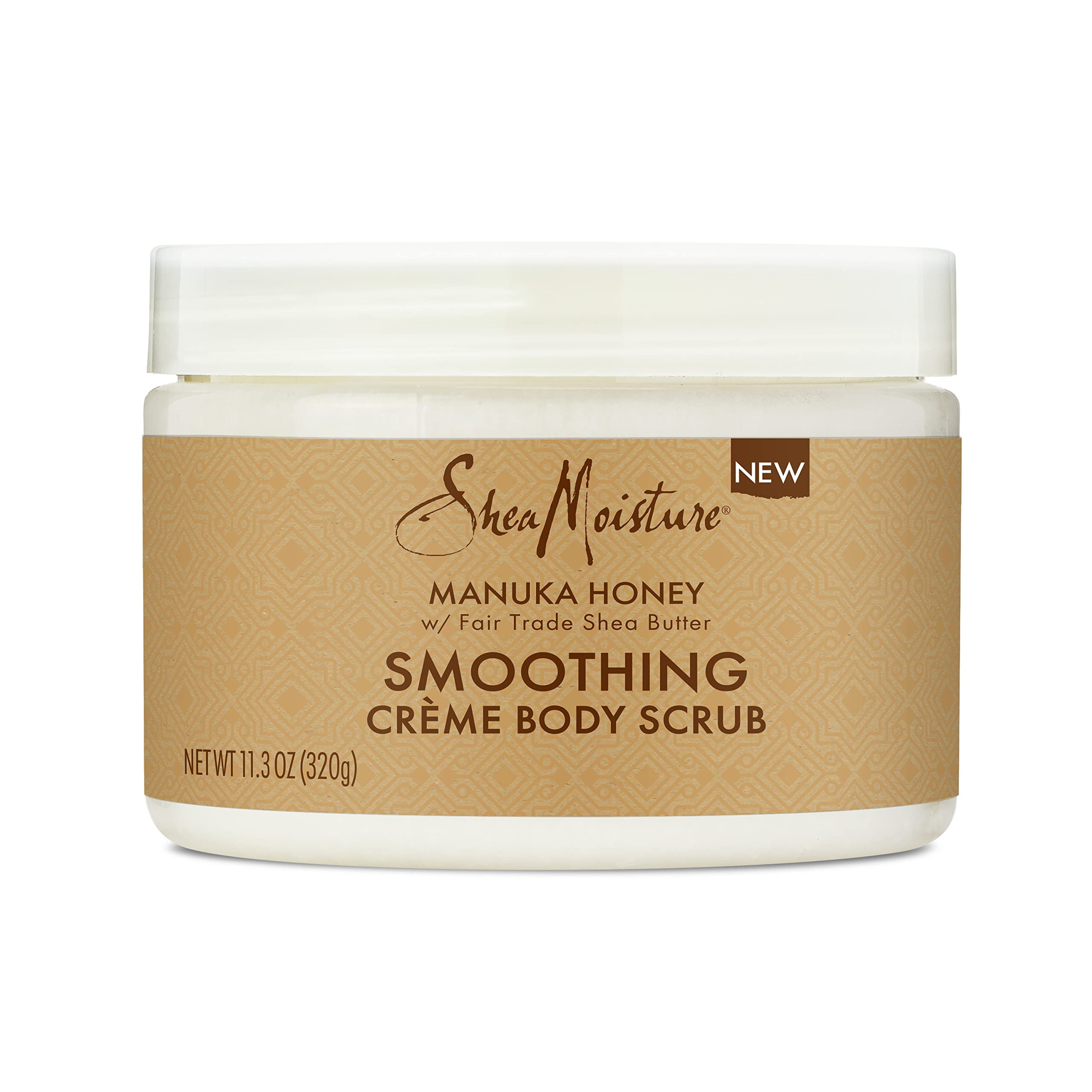 SheaMoisture Smoothing Body Scrub Manuka Honey To Reduce Rough Skin ...
