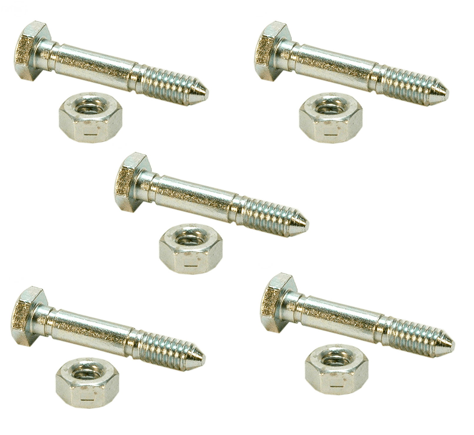 Shear Pins & Nuts 1-3/4" x 1/4" Compatible with Models John Deere ...