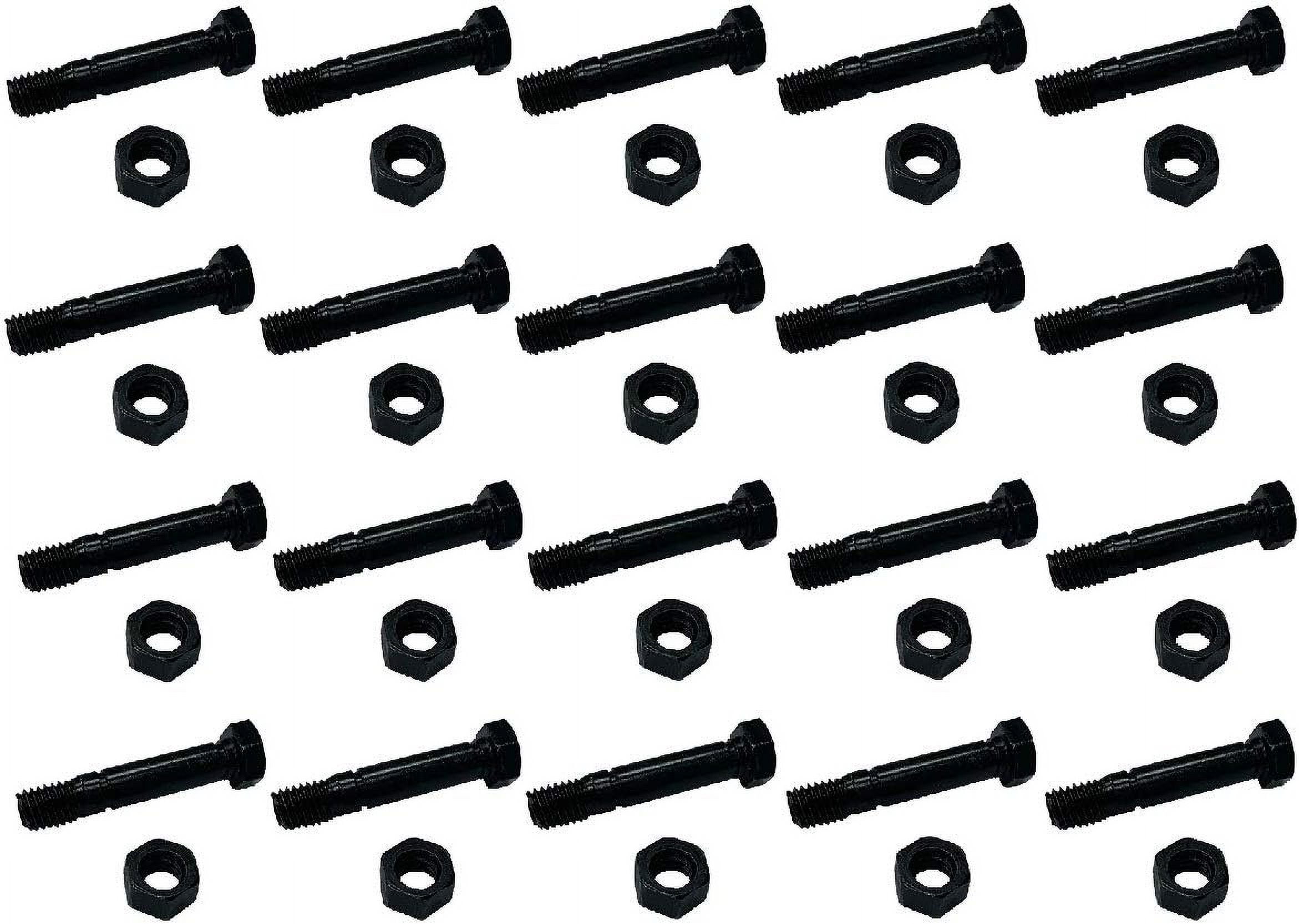 Shear Pins And Nuts 2 X 5 16 For Snow Blowers Compatible With Ariens