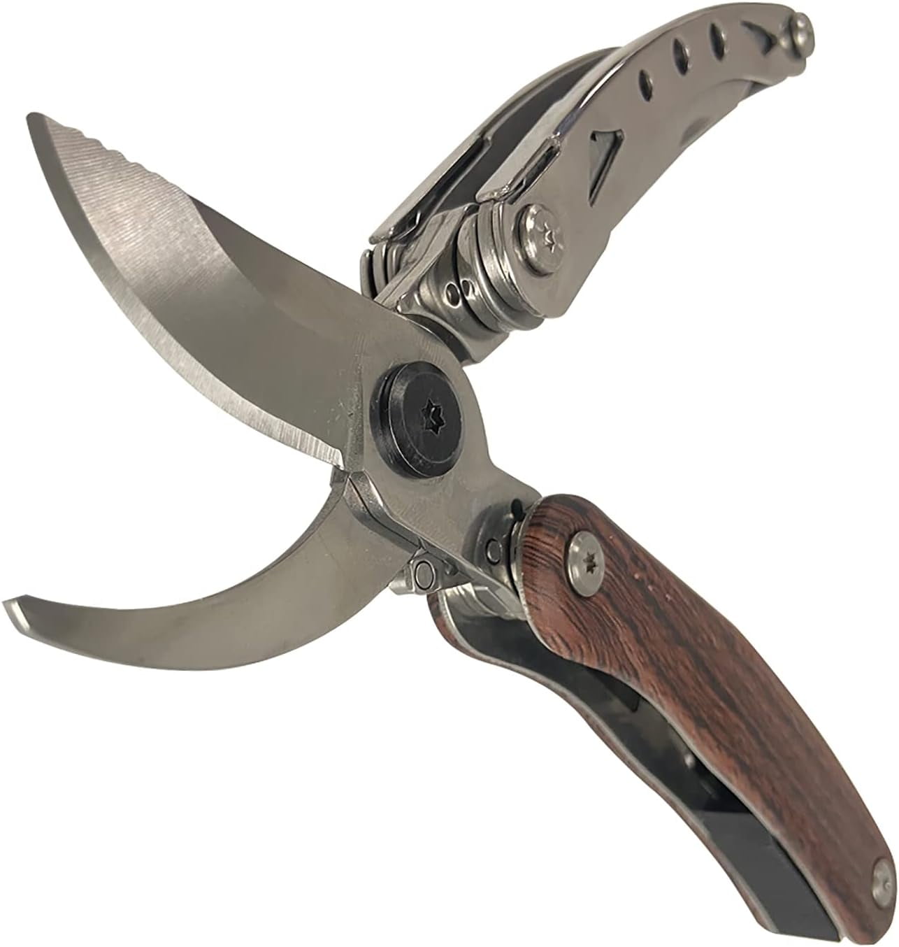 Shears, 7 in 1 Garden Pruners, Multitools Folding Gardening Shears, 8 ...