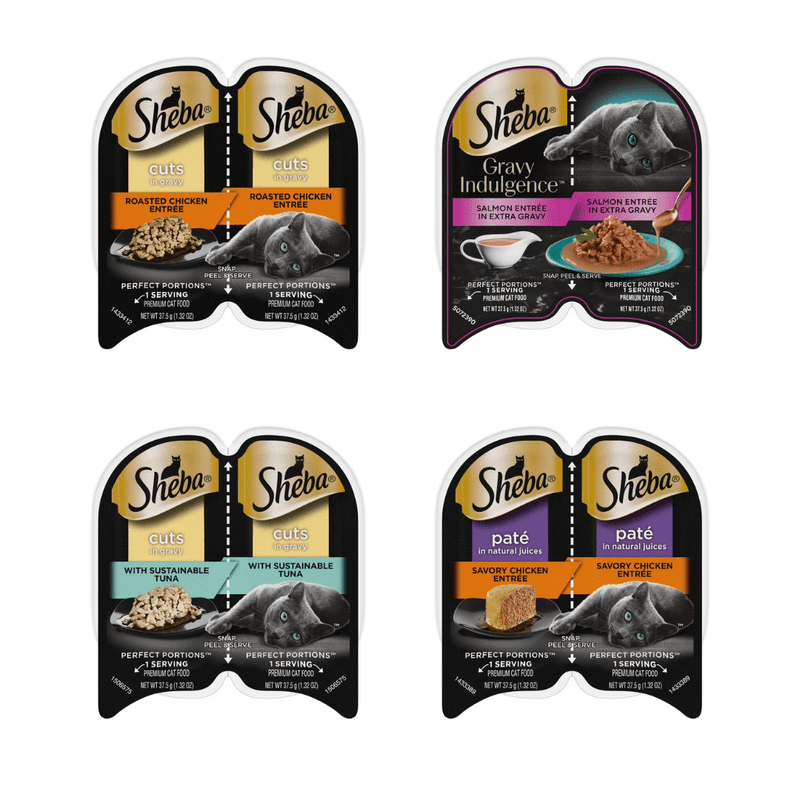 Sheba Feline Feastival – 12 Variety Pack - Walmart.com