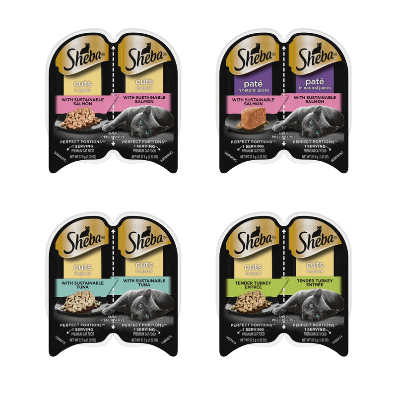 Sheba Golden Years: Tailored for Senior Cats – 12 Variety Pack ...