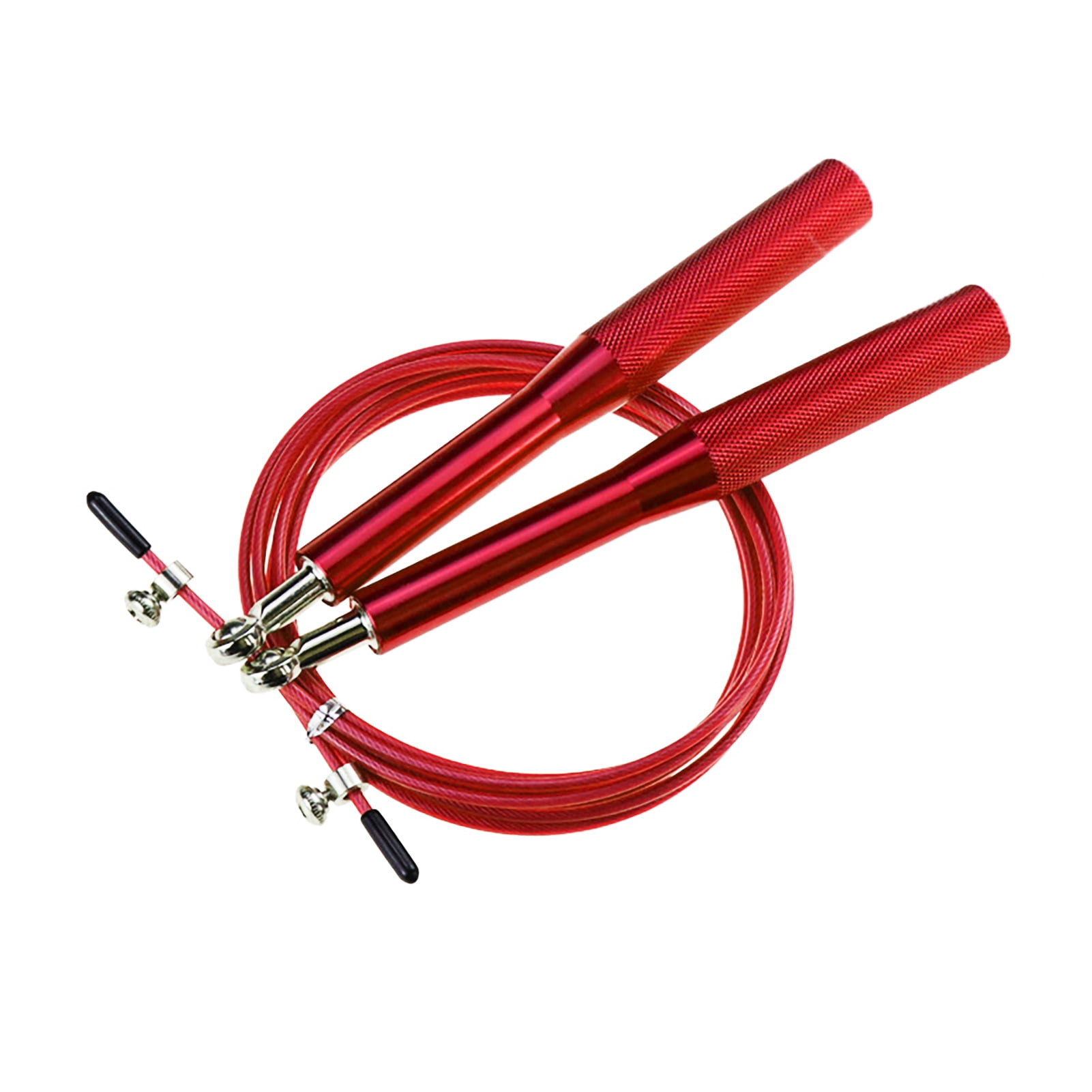 Shebeky 360 Degree Rotating Tangle-Free Race Skipping Rope Adjustable ...