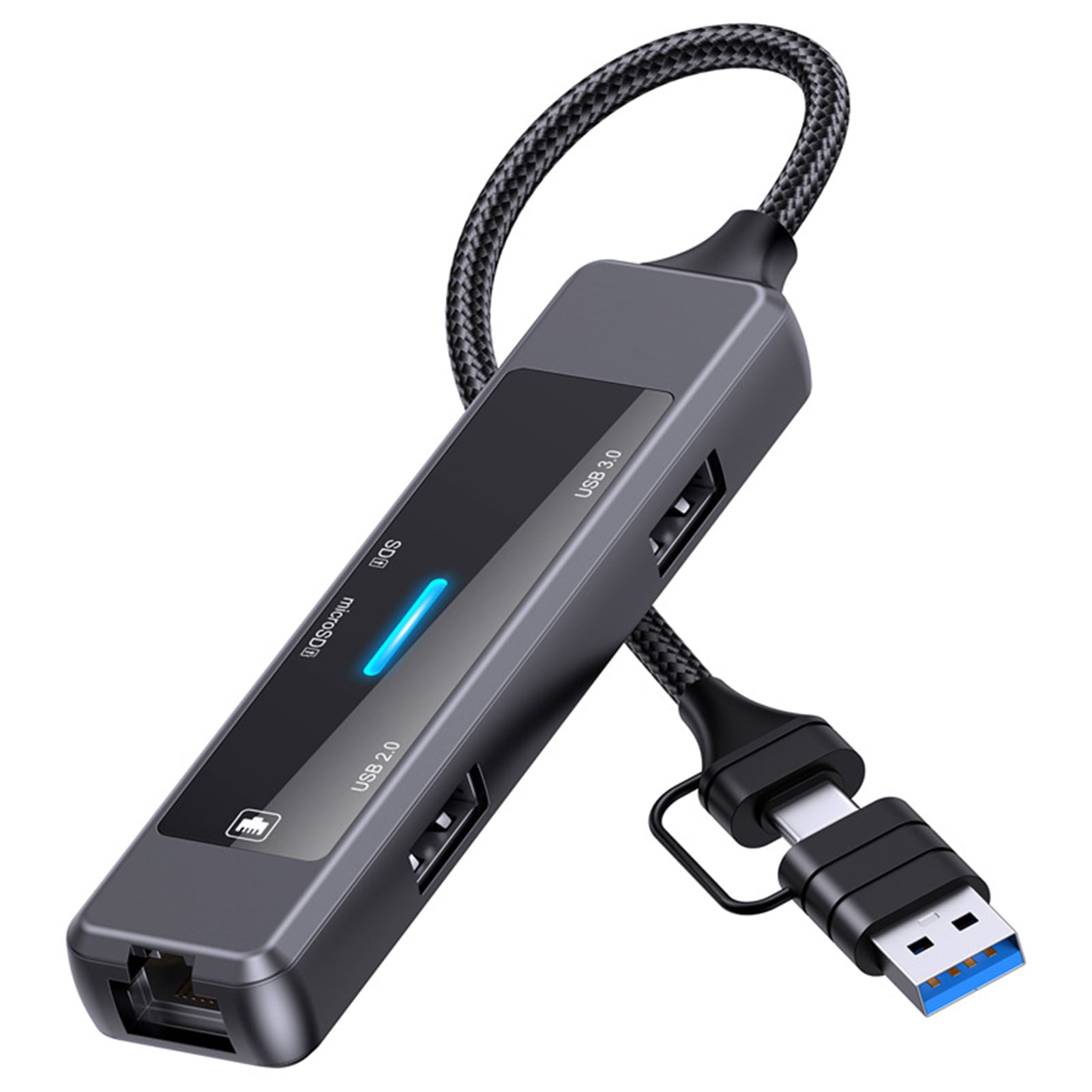 Desheus Type-C USB Hub Multifunctional Docking Station Plug And Play ...