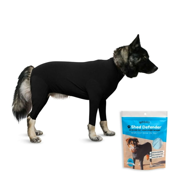 Shed Defender Sport Dog Onesie - Seen on Shark Tank, Shedding Bodysuit ...