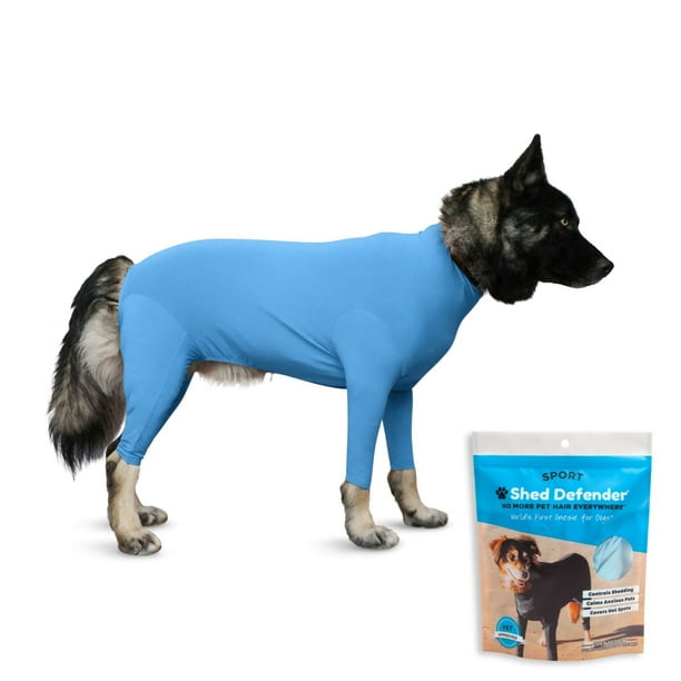 Shed Defender Sport Dog Onesie - Seen on Shark Tank, Shedding Bodysuit ...
