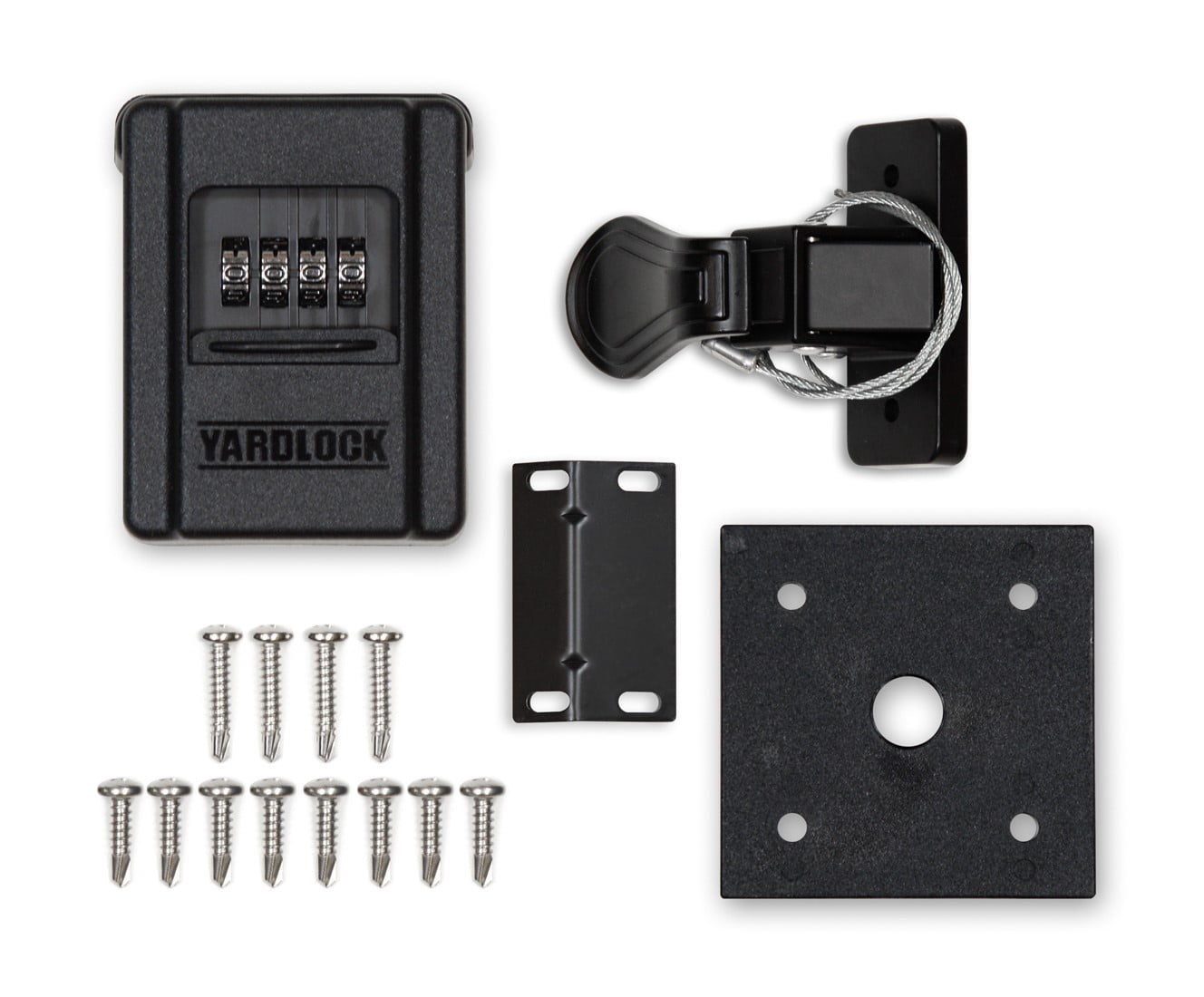 Shed Door Keyless Locking System, Barn Door Lock Combination - Walmart.com