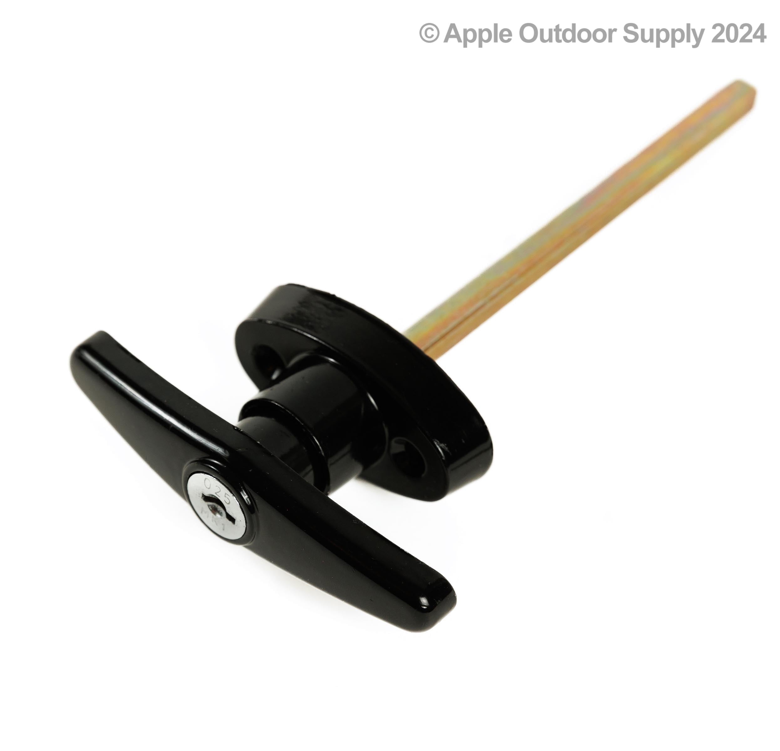 Shed Door T-Handle Lock Kit, 5 1/2" Black for Barns, Sheds, Playhouses ...