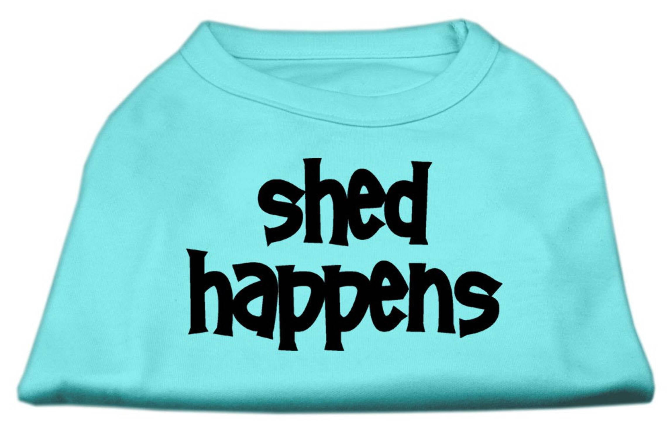 Pet Dog Cat Shirt Screen Printed, "Shed Happens" - Walmart.com