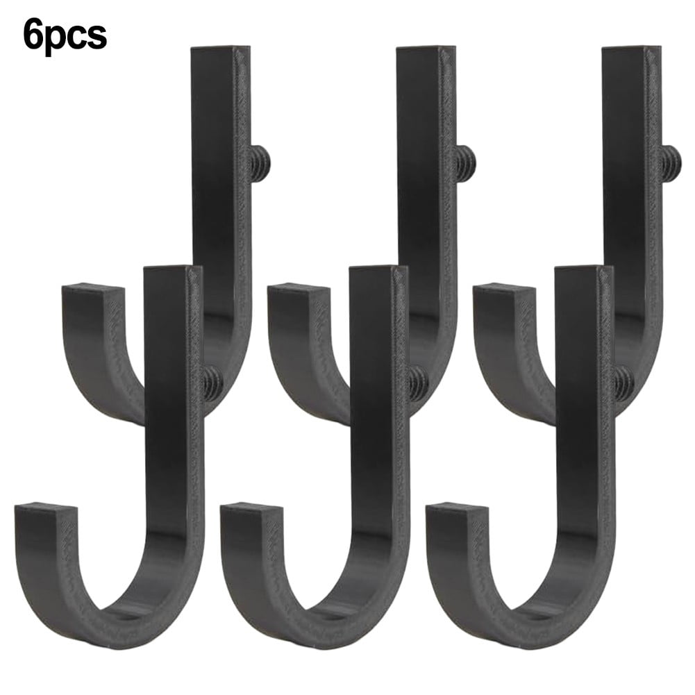 Shed Organizer J Hook: Secure Wall Mount for Ladders & Tools, Easy ...