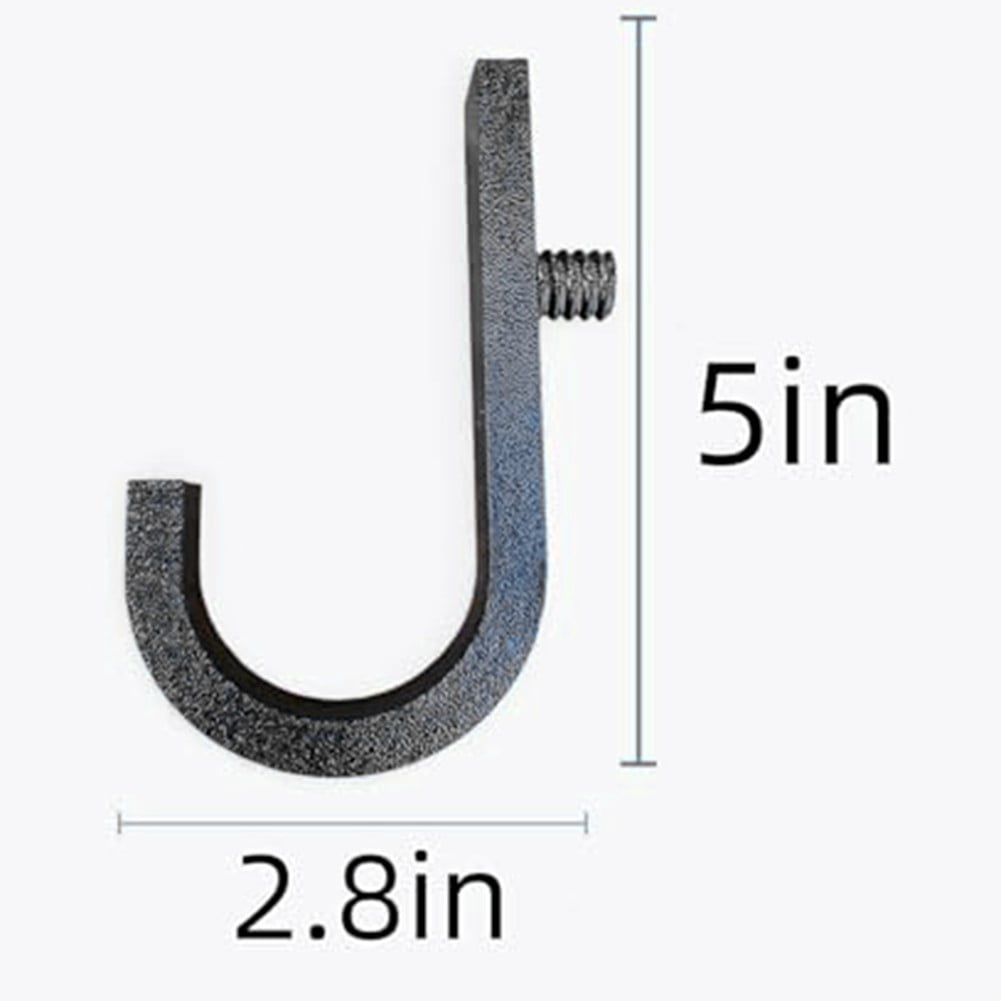 Shed Organizer J Hook: Secure Wall Mount for Ladders & Tools, Easy ...