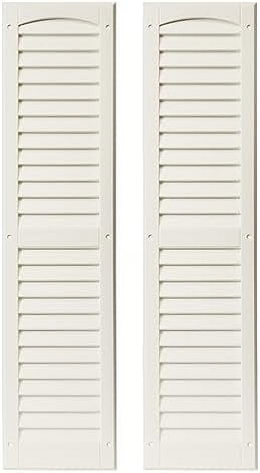 Shed Shutters Louvered 9" W x 36" H for Sheds, Playhouses, and Chicken ...