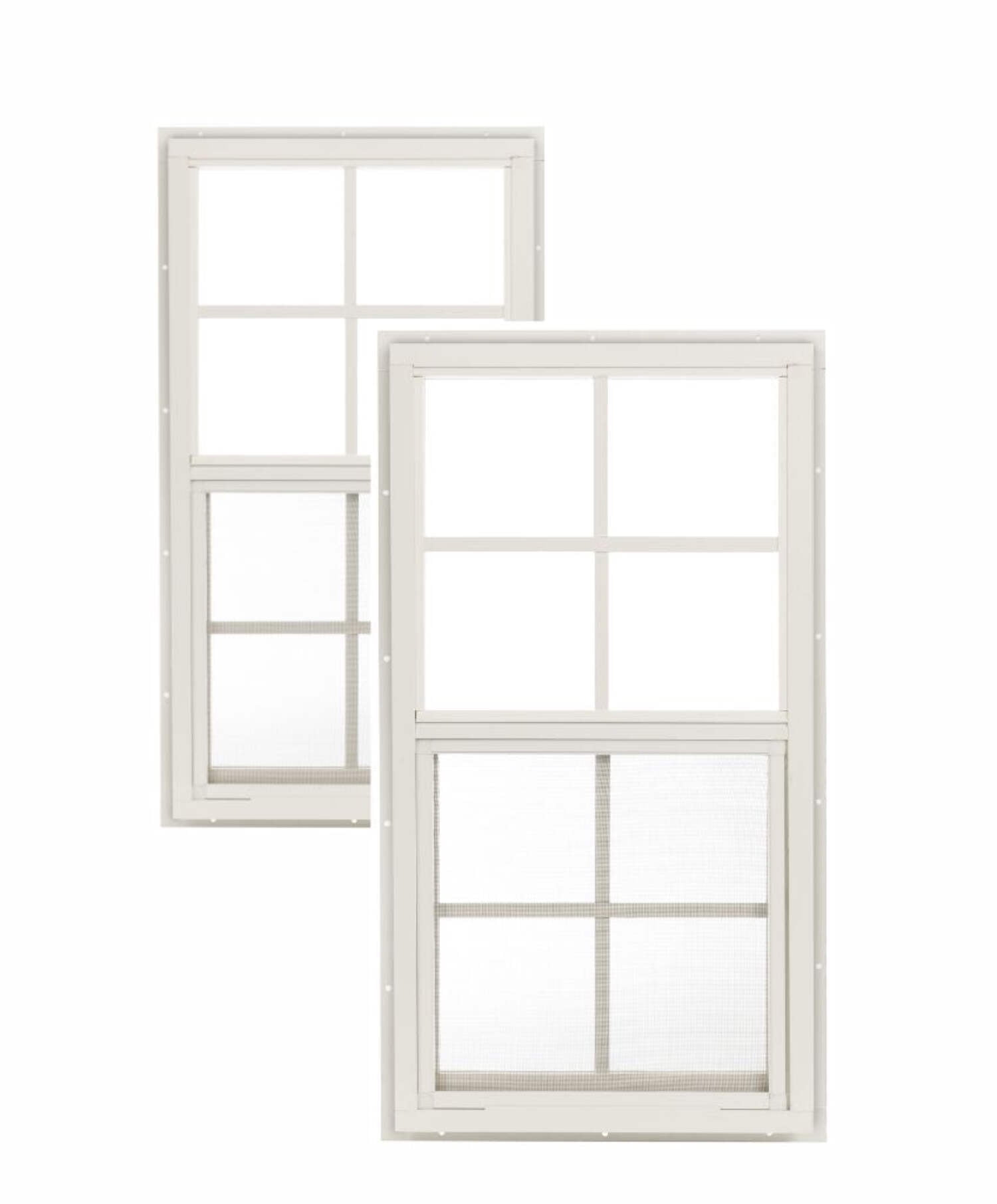 Shed Window 14" W x 21" H, J-Lap White for Sheds, Playhouses, and ...