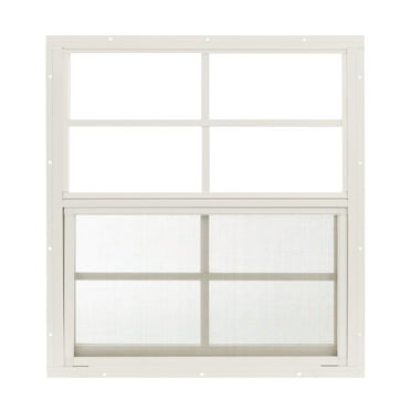 "Mobile Home Obscured Glass Bathroom Window, 36"" x 8"" Horizontal ...