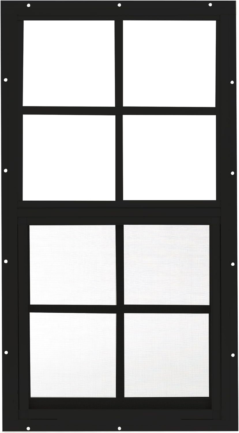 Shed Windows 14x27 (1-Pack) | Sliding Windows with Tempered Glass ...