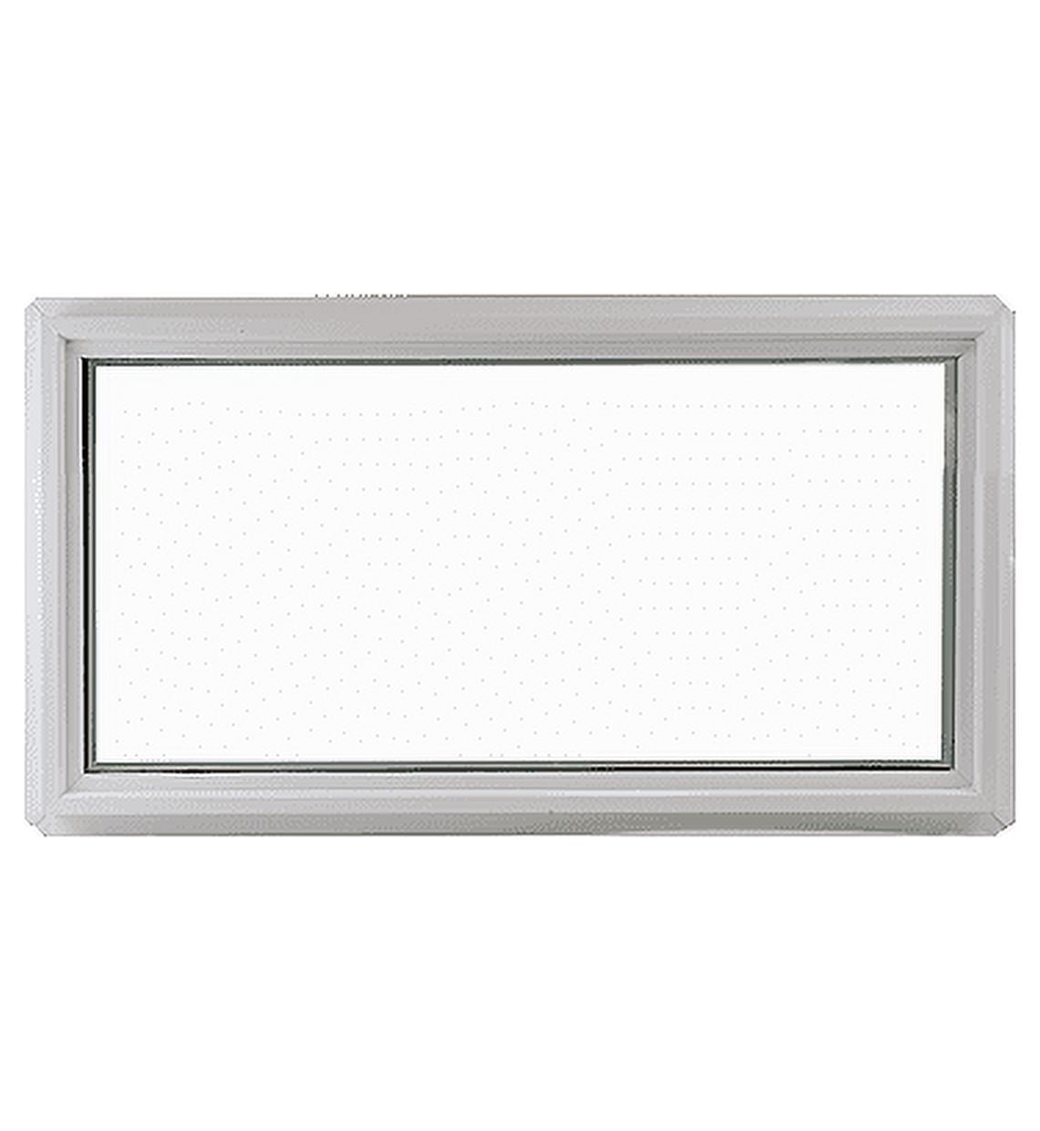 "Shed Windows and More 16"" x 48"" Non-Opening Transom Window with ...