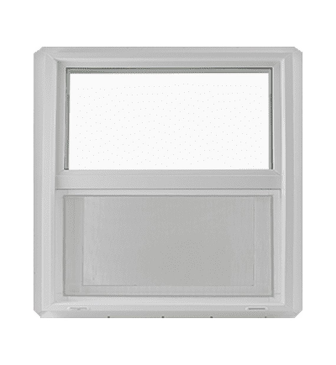 Shed Windows and More 24" x 27" Vertical Double Pane Window with Screen ...