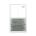 "Small Shed Windows 24"" x 36"" with Outside White Aluminum Frame ...
