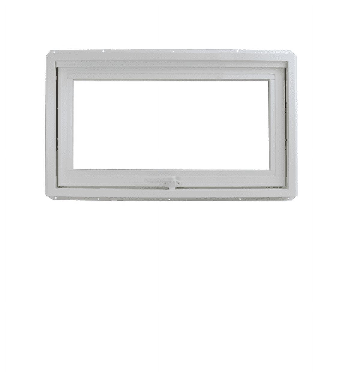 Shed Windows and More 36" x 16" Inward Opening Awning Window with ...