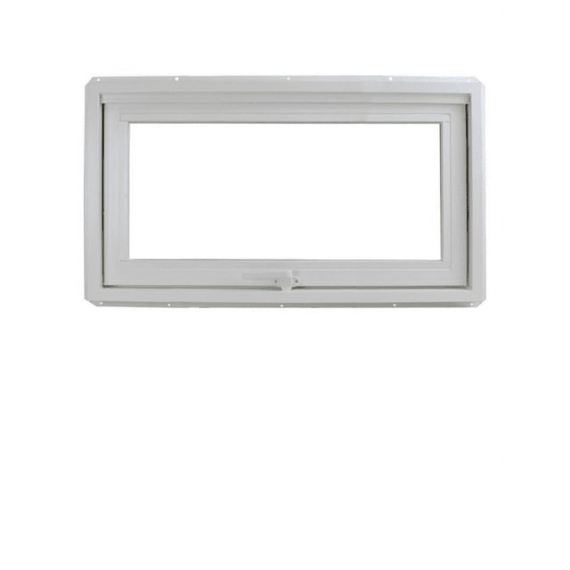 "Shed Windows 48""x16"" Inward Opening Awning, Outdoor Screen, Tempered ...