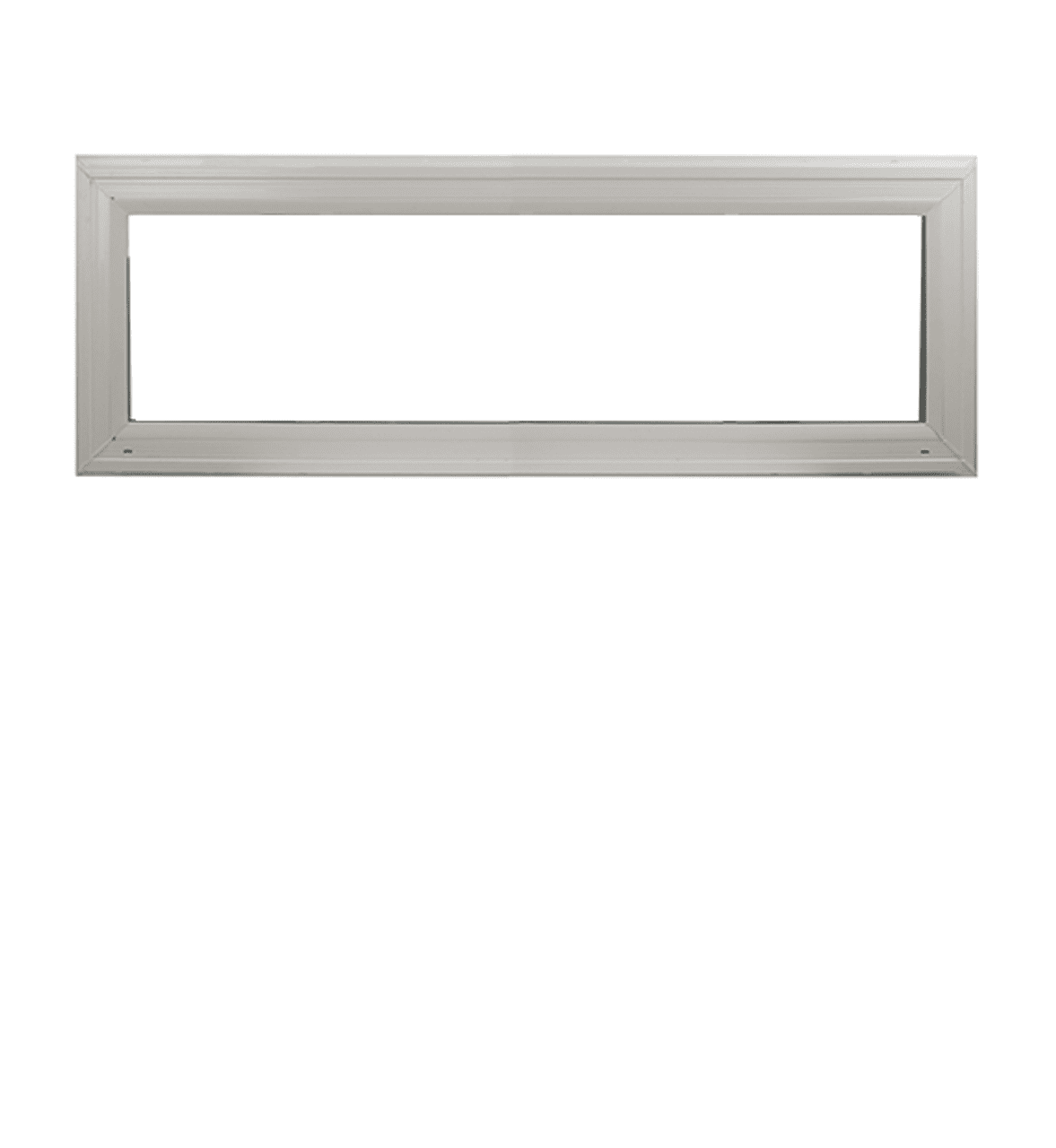 "48""x10"" Double Pane Transom Window, Low-E Glass, Argon Gas, Non ...