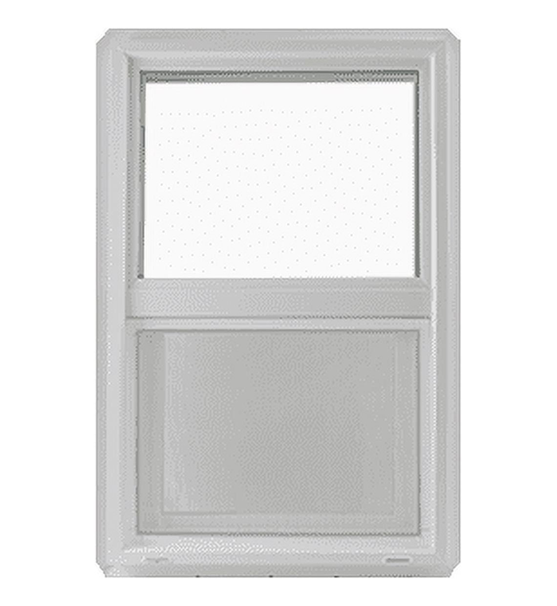 Shed Windows and More 14" x 21" Double Pane Window White Vinyl Tempered ...