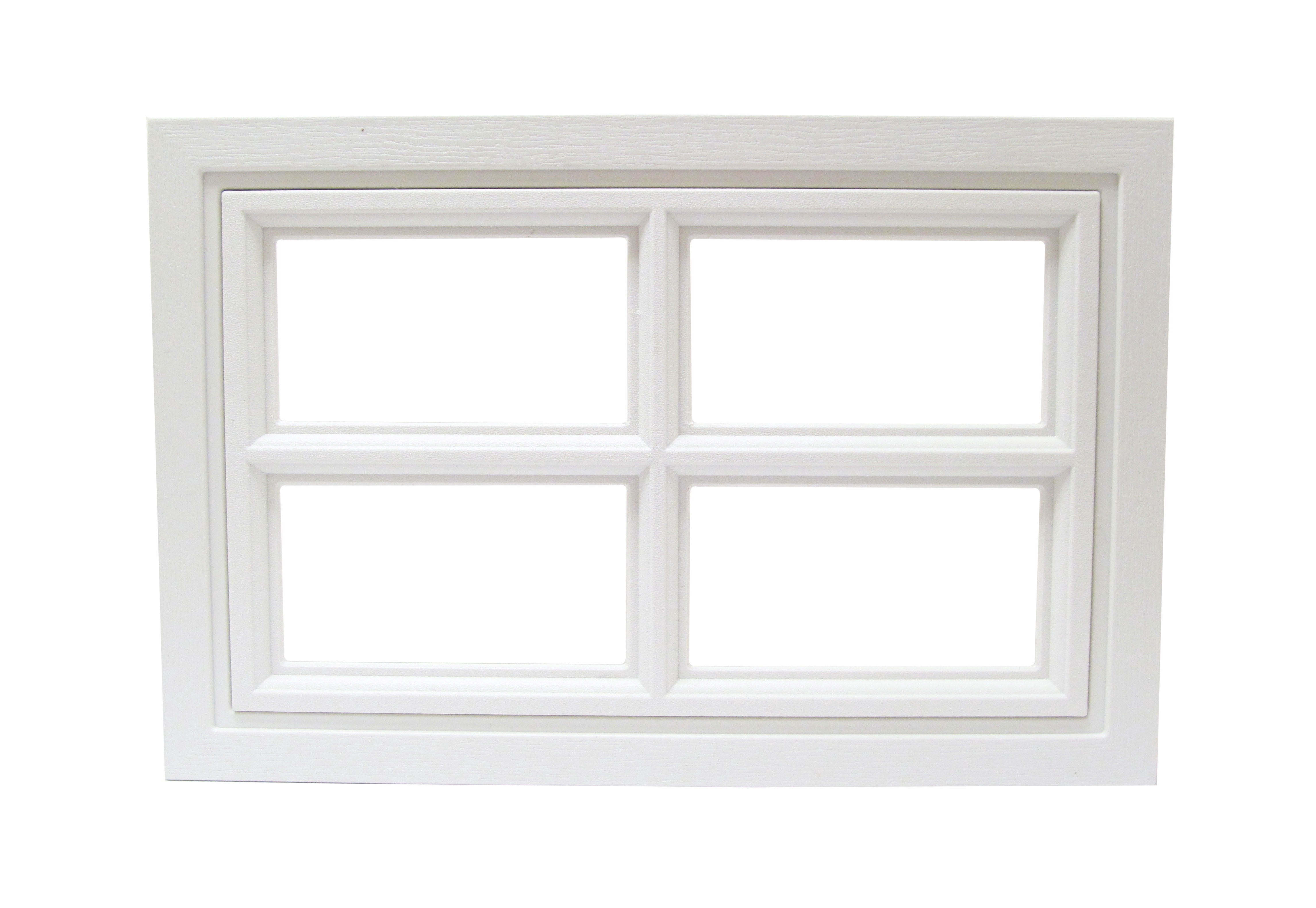 Shed Windows and More Garage Door Window Cross Design, Paintable ...