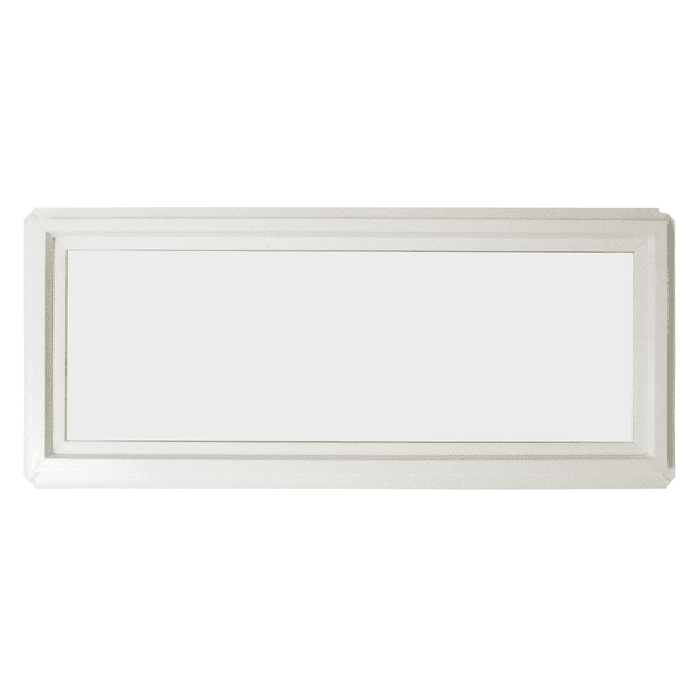 Shed Windows and More Transom Window 10" x 24" Double Pane Vinyl Low E ...