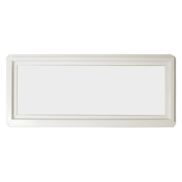 "Shed Windows and More 12"" x 30"" Transom Window, Low E Tempered Clear ...