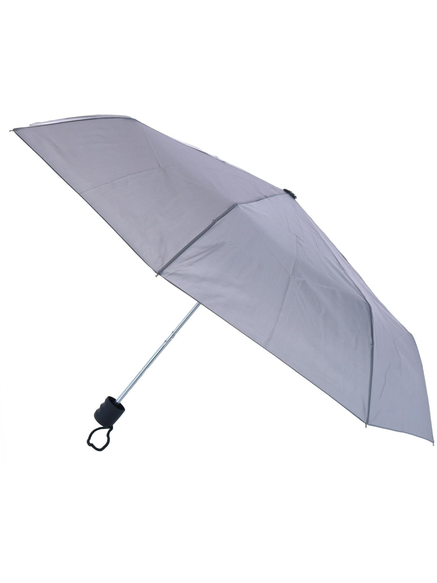 ShedRain Adult's Manual Solid Color Compact Umbrella - Walmart.com