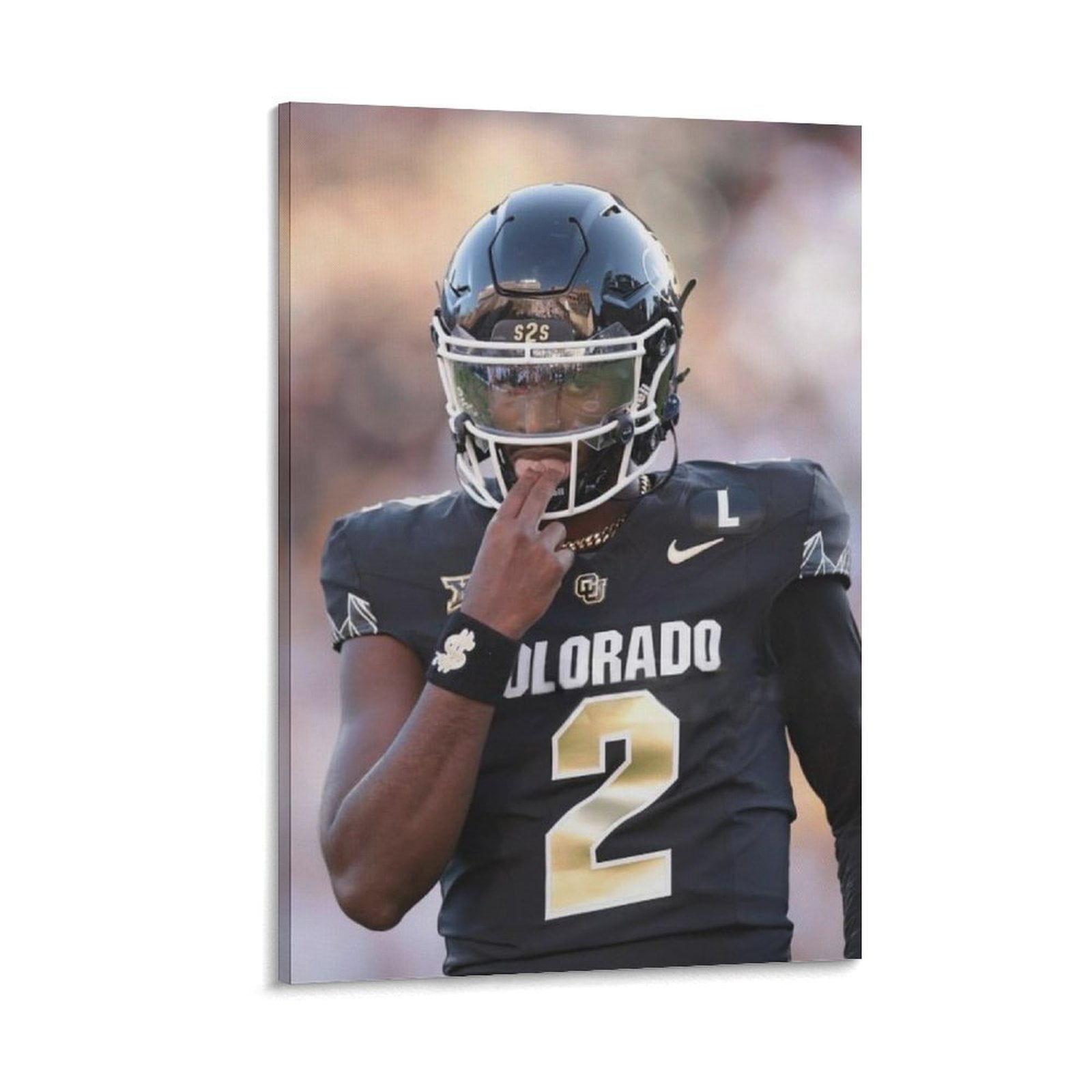 Shedeur Sanders Canvas Poster Artworks Canvas Poster Room Aesthetic ...