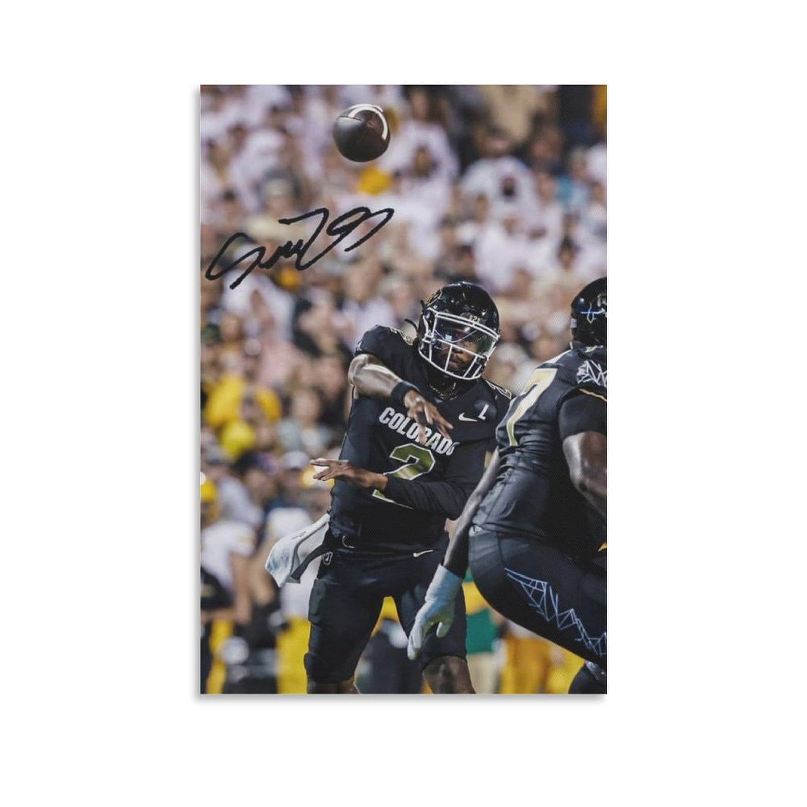 Shedeur Sanders Canvas Poster Home Decor Poster Wall Art Hanging ...
