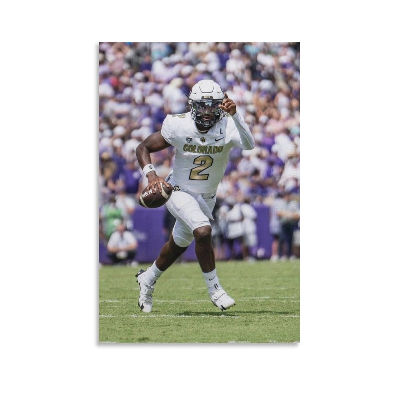 Shedeur Sanders Canvas Poster Poster Cool Artworks Painting Wall Art ...