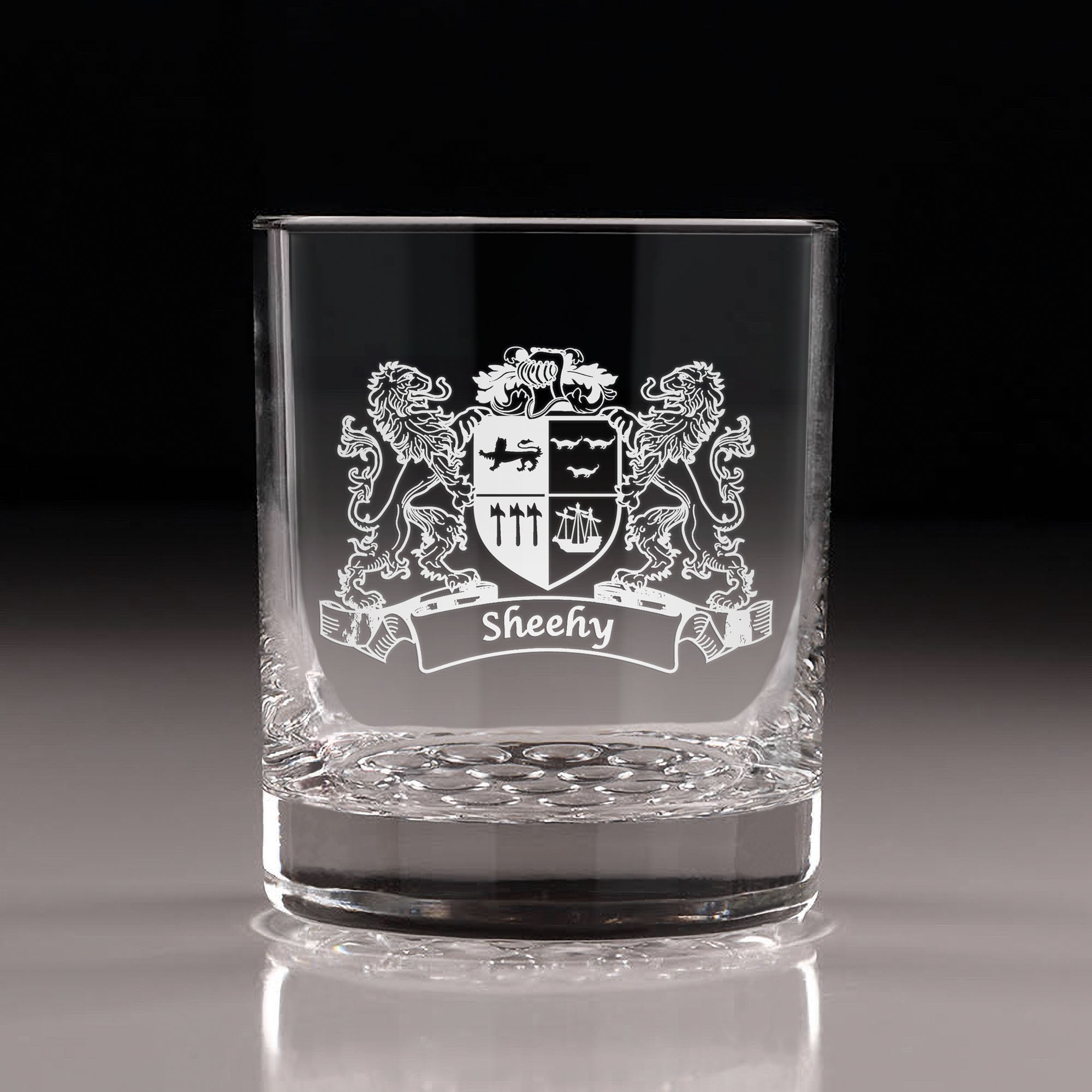 Sheehy Irish Coat of Arms Nob Hill Tumblers - Set of 4 - Walmart.com