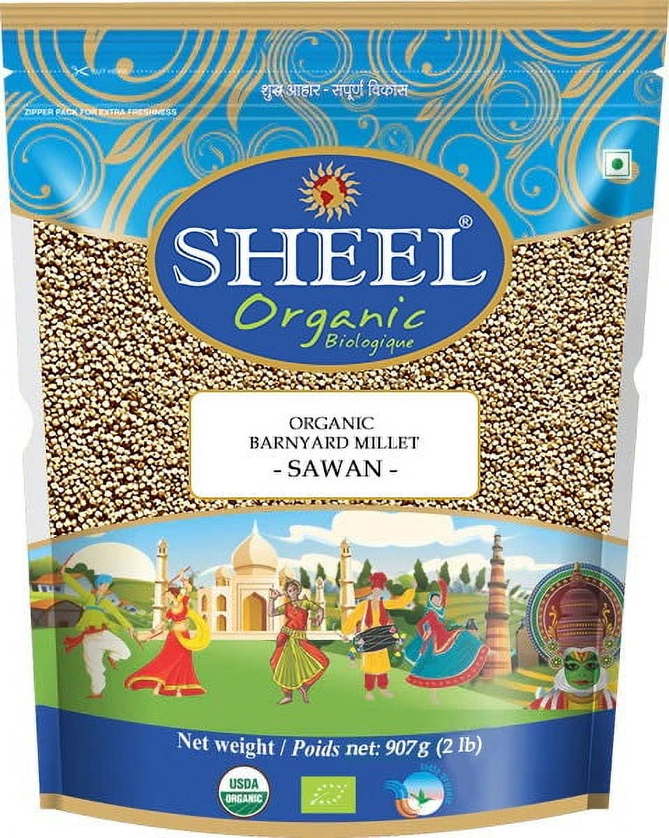 Sheel Organic Barnyard Millet - Sawan (2 Lbs) - Walmart.com