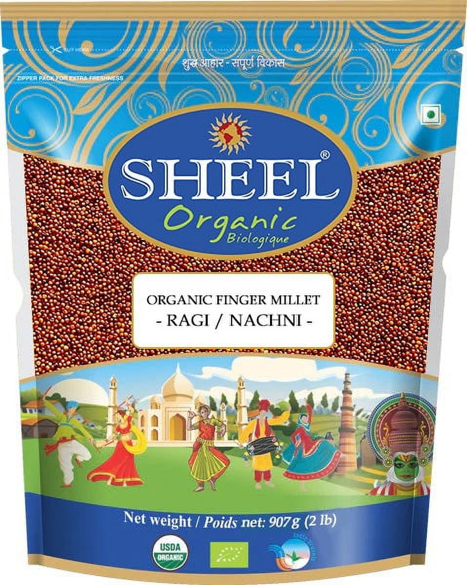 Sheel Organic Finger Millet - Ragi / Nachni ~ Raw / Natural ...