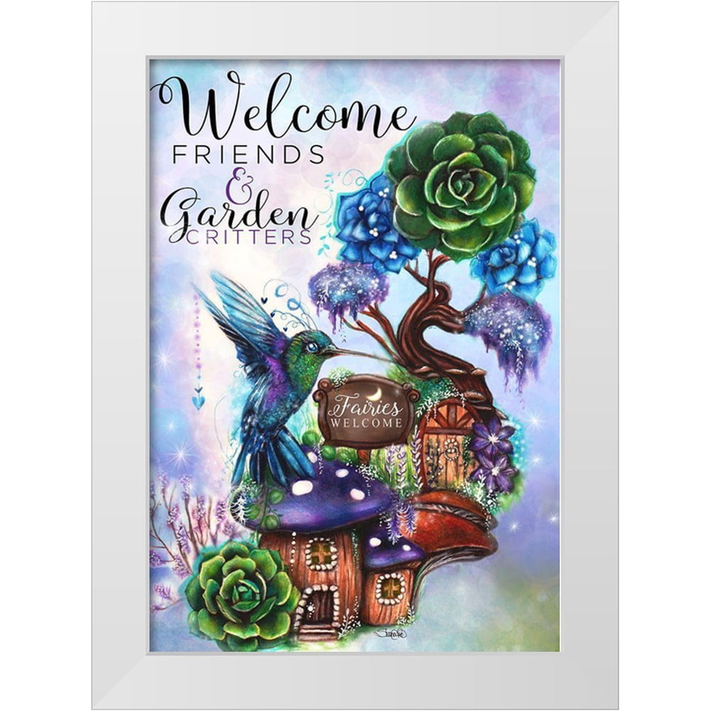 Sheena Pike Art 11x14 White Modern Wood Framed Museum Art Print Titled ...