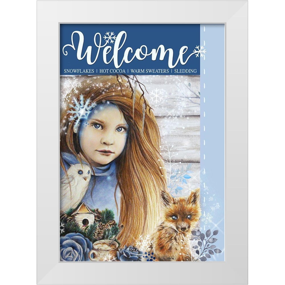 Sheena Pike Art 11x14 White Modern Wood Framed Museum Art Print Titled ...