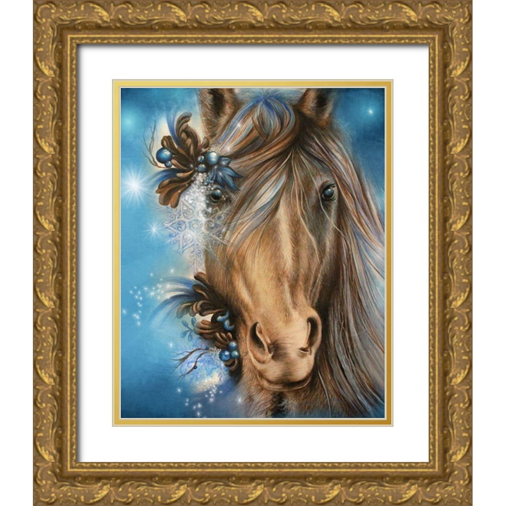Sheena Pike Art 12x14 Gold Ornate Wood Framed with Double Matting ...