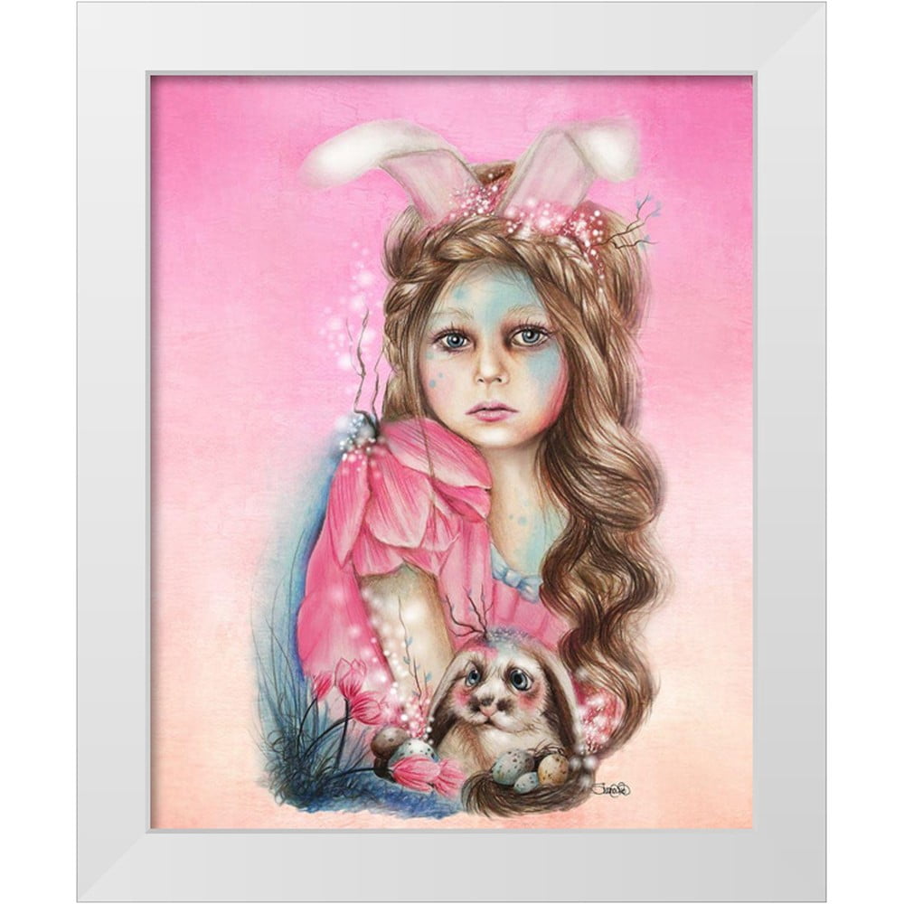 Sheena Pike Art 12x14 White Modern Wood Framed Museum Art Print Titled ...