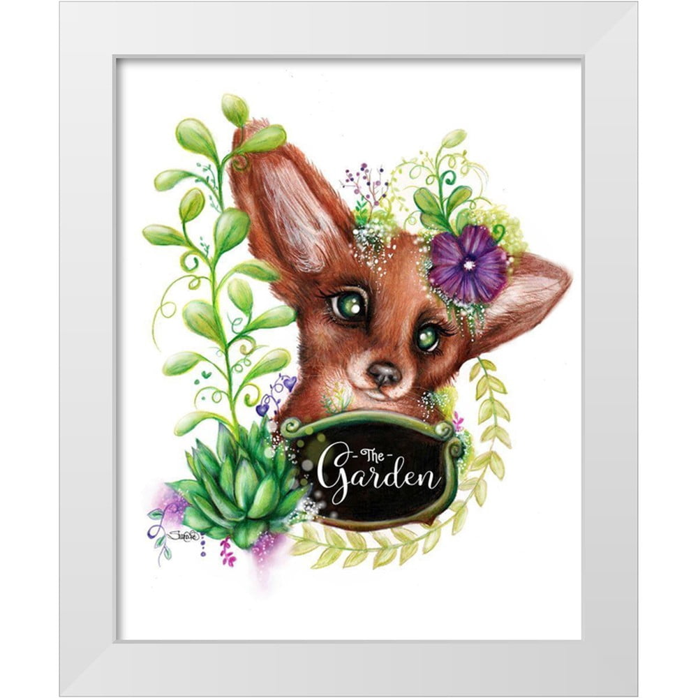 Sheena Pike Art 12x14 White Modern Wood Framed Museum Art Print Titled ...