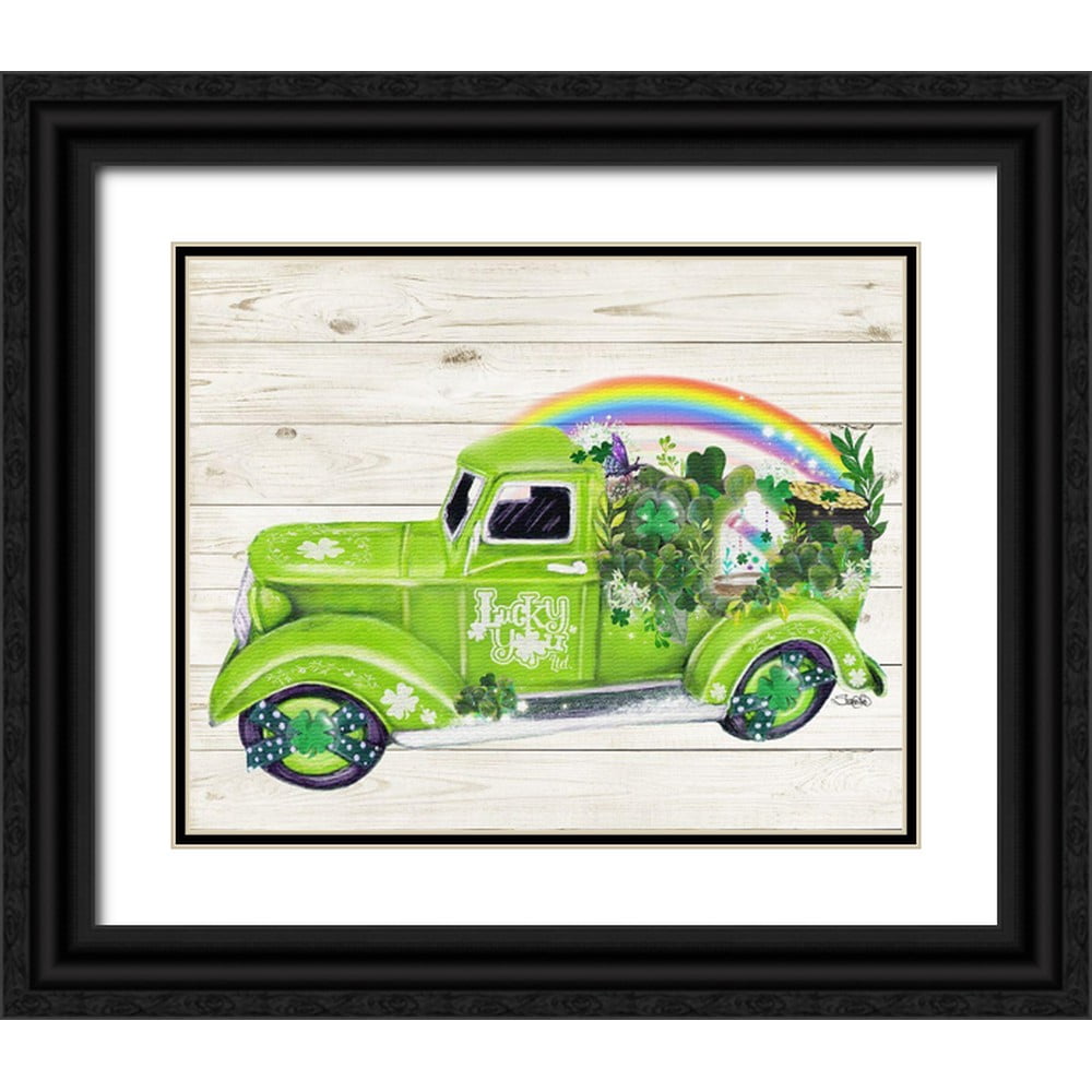Sheena Pike Art 14x12 Black Ornate Wood Framed with Double Matting ...