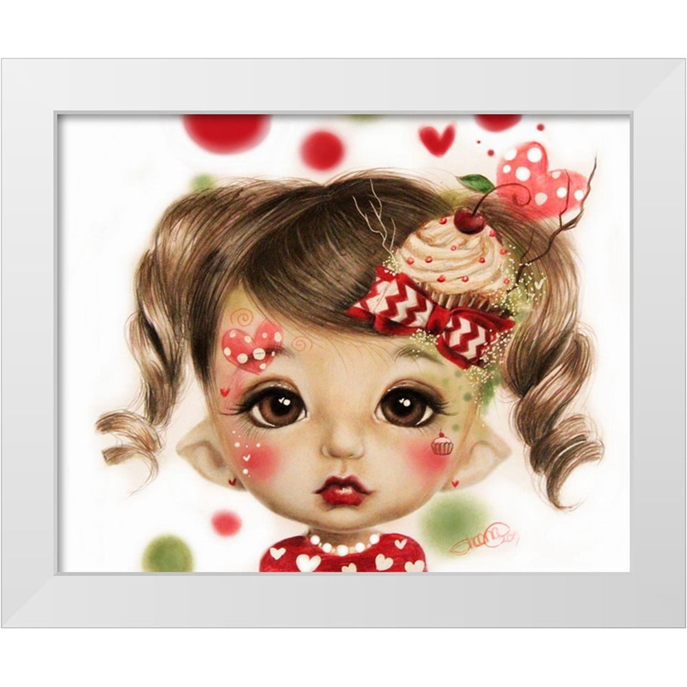 Sheena Pike Art 14x12 White Modern Wood Framed Museum Art Print Titled ...