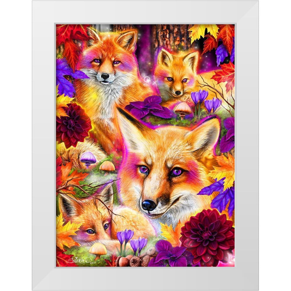 Sheena Pike Art 14x18 White Modern Wood Framed Museum Art Print Titled ...