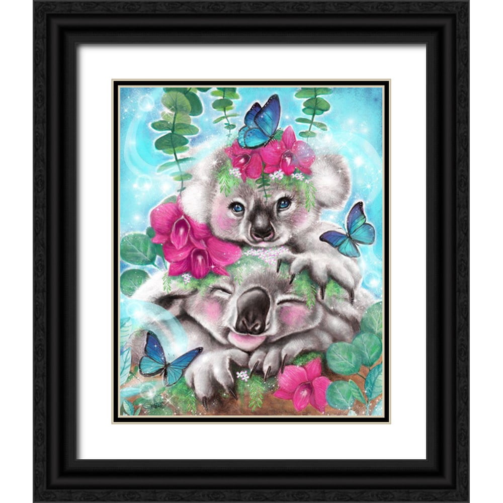 Sheena Pike Art 15x18 Black Ornate Wood Framed with Double Matting ...