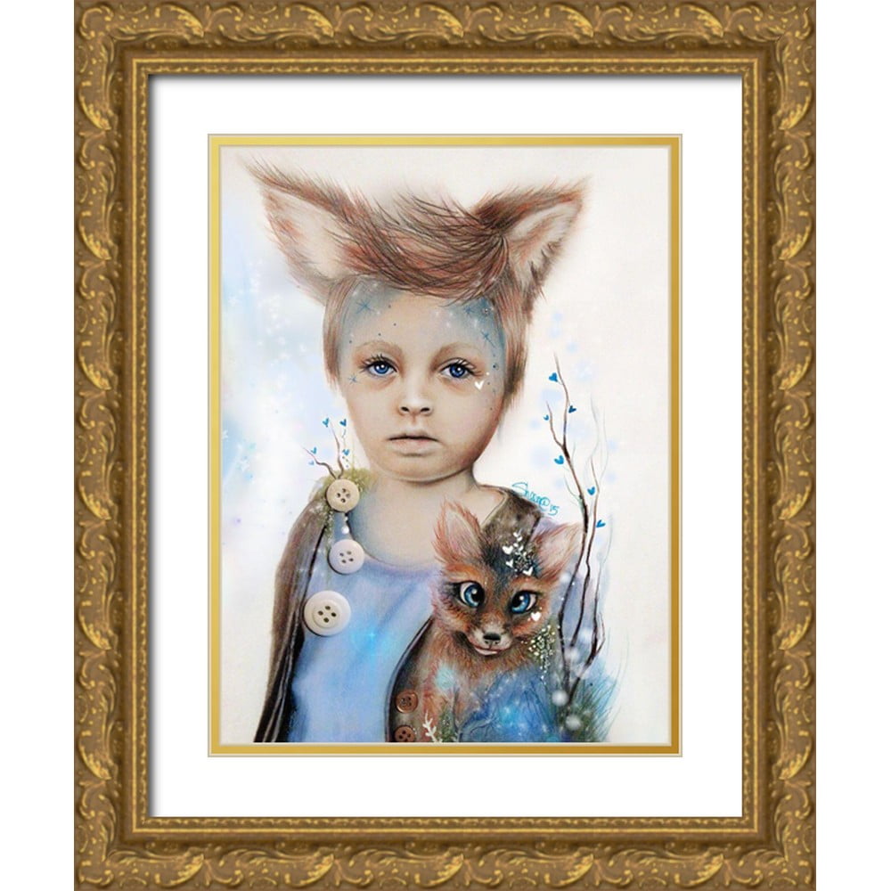 Sheena Pike Art 15x18 Gold Ornate Wood Framed with Double Matting ...