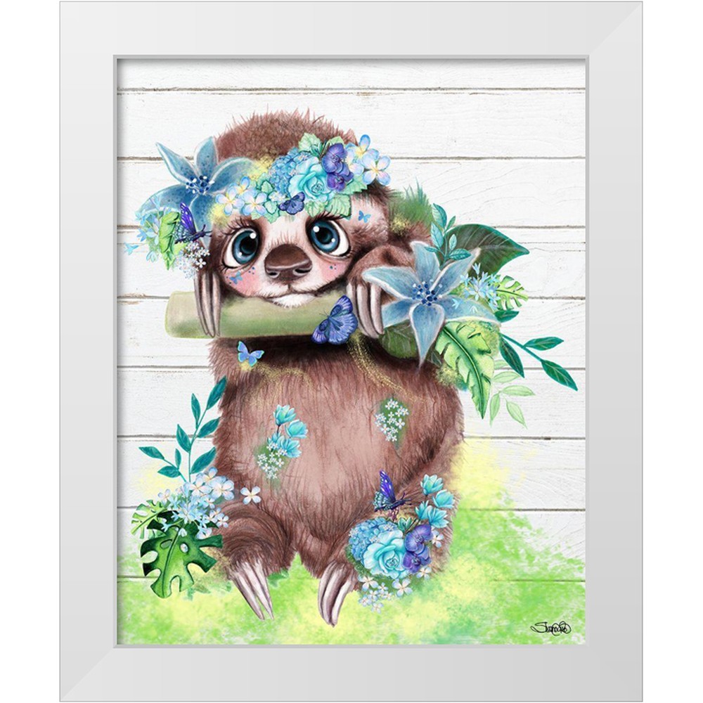 Sheena Pike Art 15x18 White Modern Wood Framed Museum Art Print Titled ...