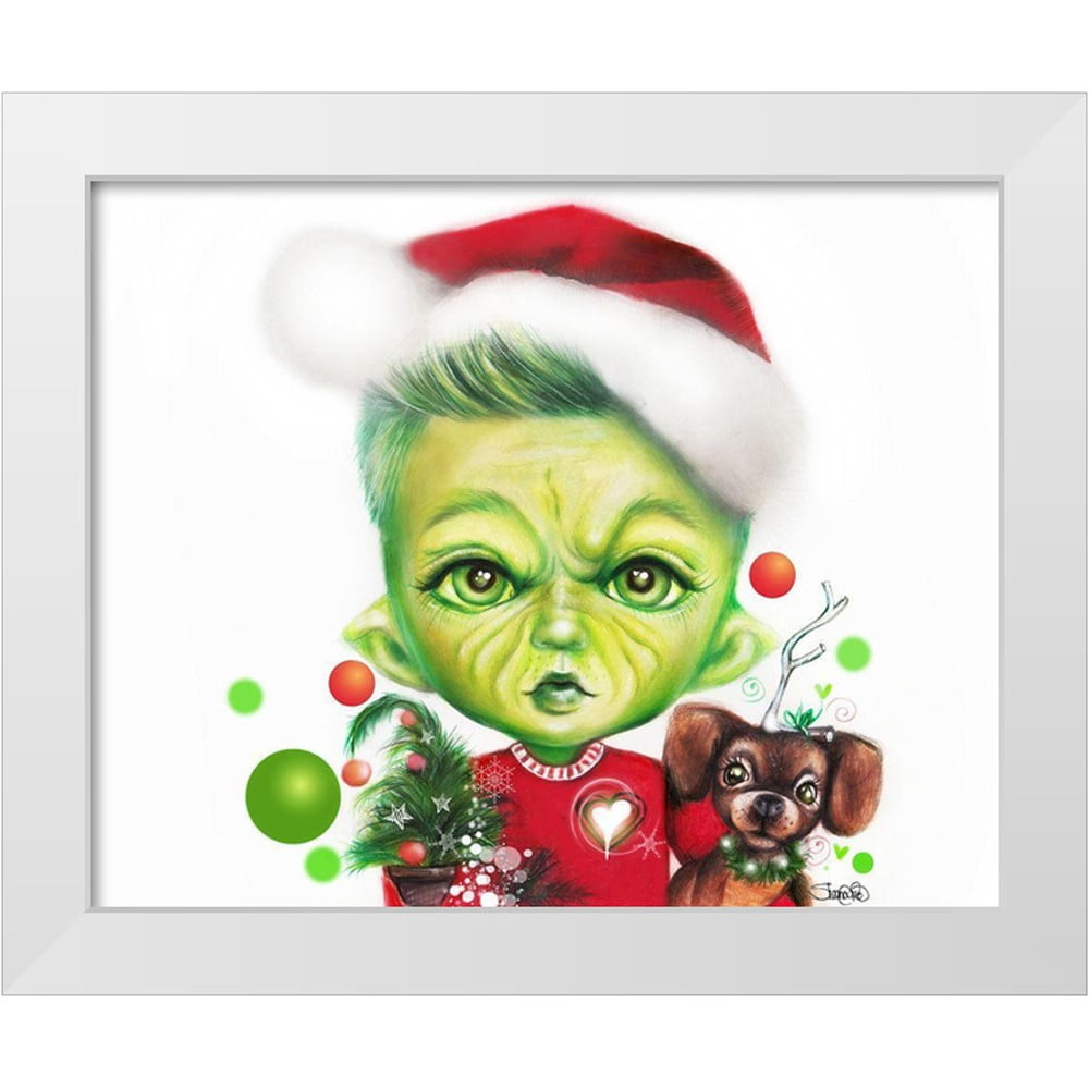 Sheena Pike Art 18x15 White Modern Wood Framed Museum Art Print Titled ...
