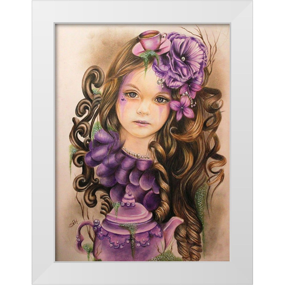 Sheena Pike Art 19x24 White Modern Wood Framed Museum Art Print Titled ...